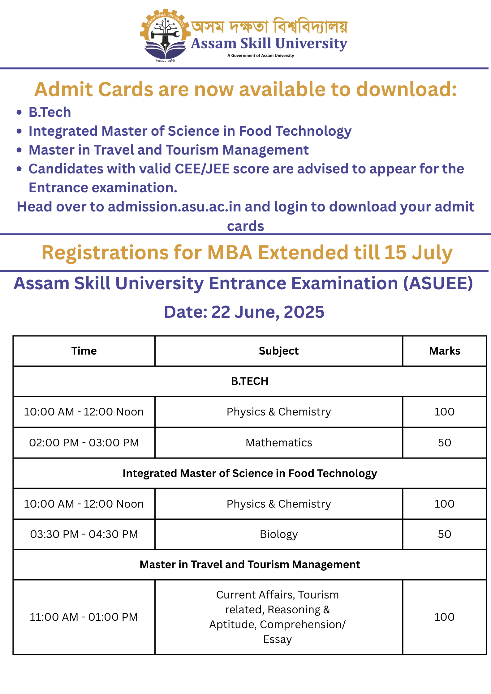 Assam Skill University